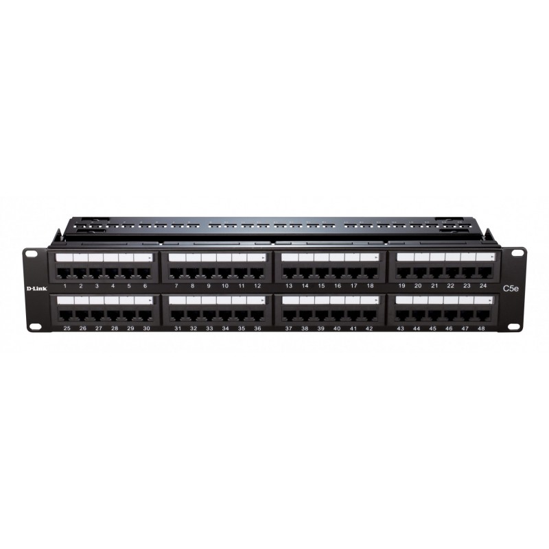 D-Link Cat5e 48port Patch panel - MICROVIEW NIGERIA