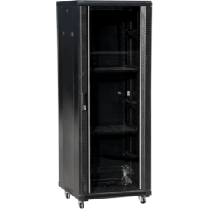 MEGA RACK-MR-P81042BK (42U 800 X 1000 MESH) - MICROVIEW NIGERIA